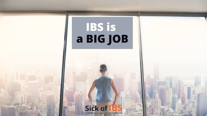 IBS is a big job - Sick of IBS